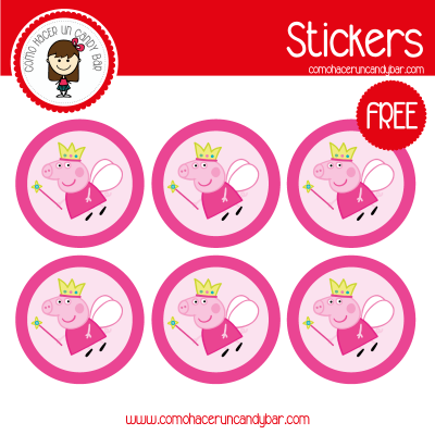 Blog de imprimibles gratis para tu fiesta - Peppa Pig: Stickers para ...